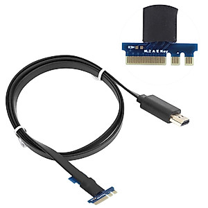 Kafuty-1 PCI-E HDMI Adapter Cable, NGFF M.2 A/E Key HDMI External Graphics Card Line Adapter, for Laptop Notebook(NGFF AKEY Interface Adapter Cable)