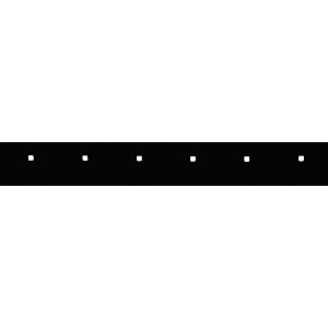 Buyers Products 1301235 Cutting Edge for Snowplow , Black