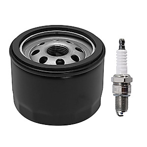 SYOWADA 951-12690 Oil Filter Replacement For MTD 178-L0 178-L0-11 178-LU, 751-11501 Oil Filter With Spark Plug Replacement For 4P90JT 4P90JU 4P90JUA