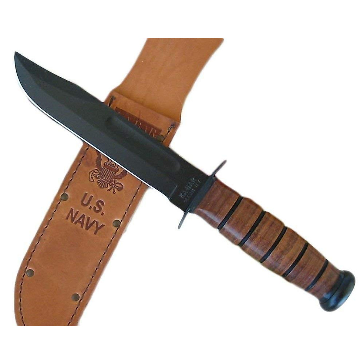 Full-size Brown Leather USN Sheath