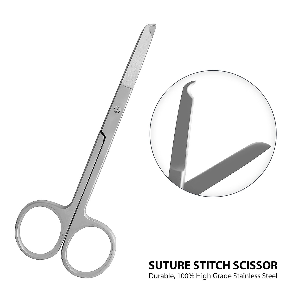 SURGICAL ONLINE - Suture Scissors Set - O.R. Grade Stainless Steel Suture Removal Kit for Medical Training