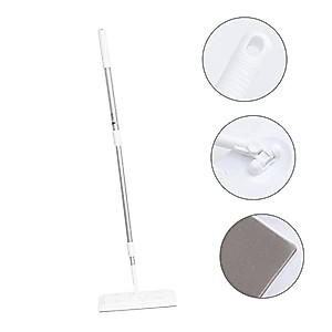 Healvian 3 Triangle Mop Eyeglasses Cleaner Window Glass Cleaner Microfiber Mop Telescopic Mop Tile Cleaning Mop Electrostatic Dust Collector Mop Electrostatic Dust Removal Mop Paper Floor