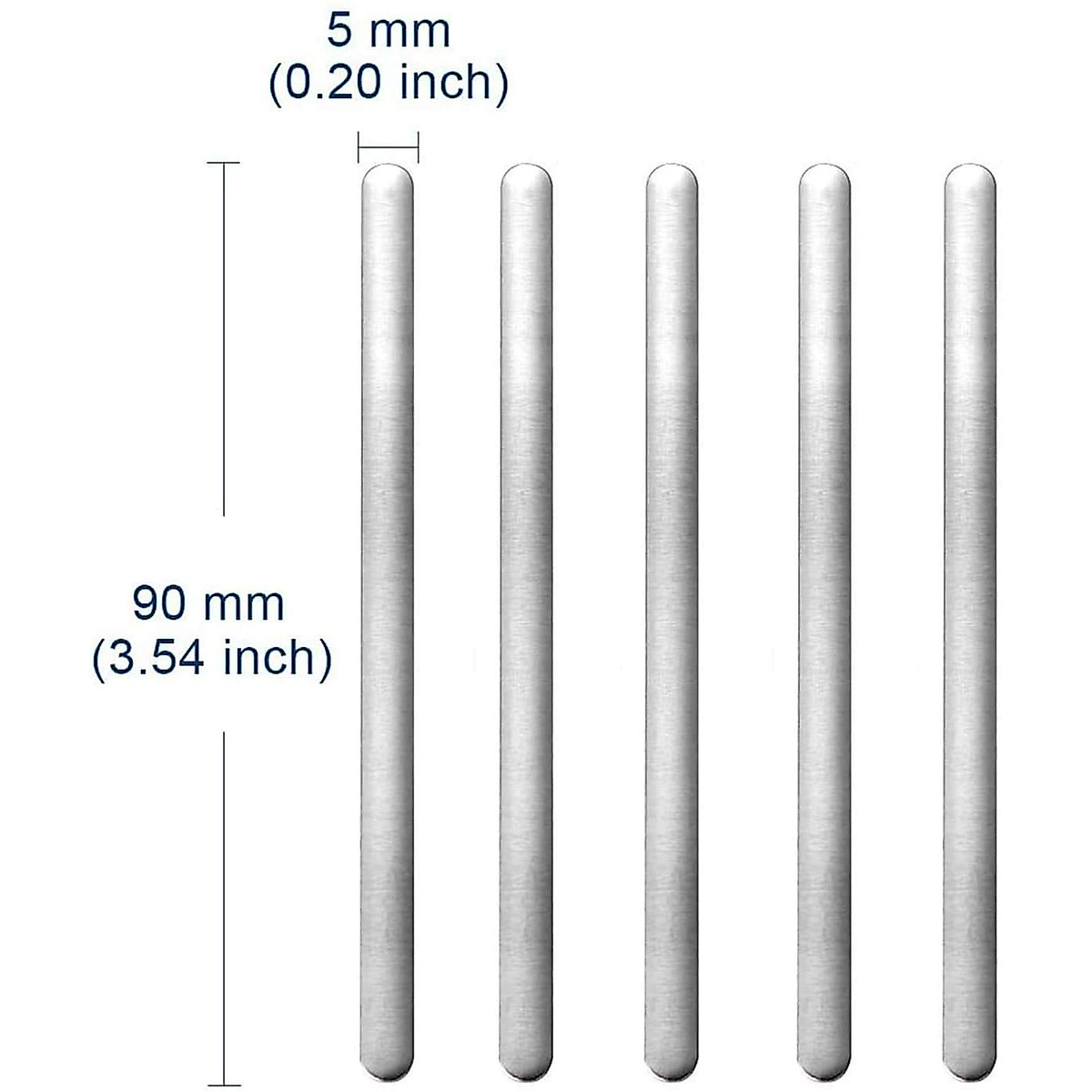 Nose Bridge Strips for Masks, Aluminum Metal Nose Strip, Adjustable Nose Clips Wire for DIY Mask Making Accessories for Sewing Crafts, 100Pcs