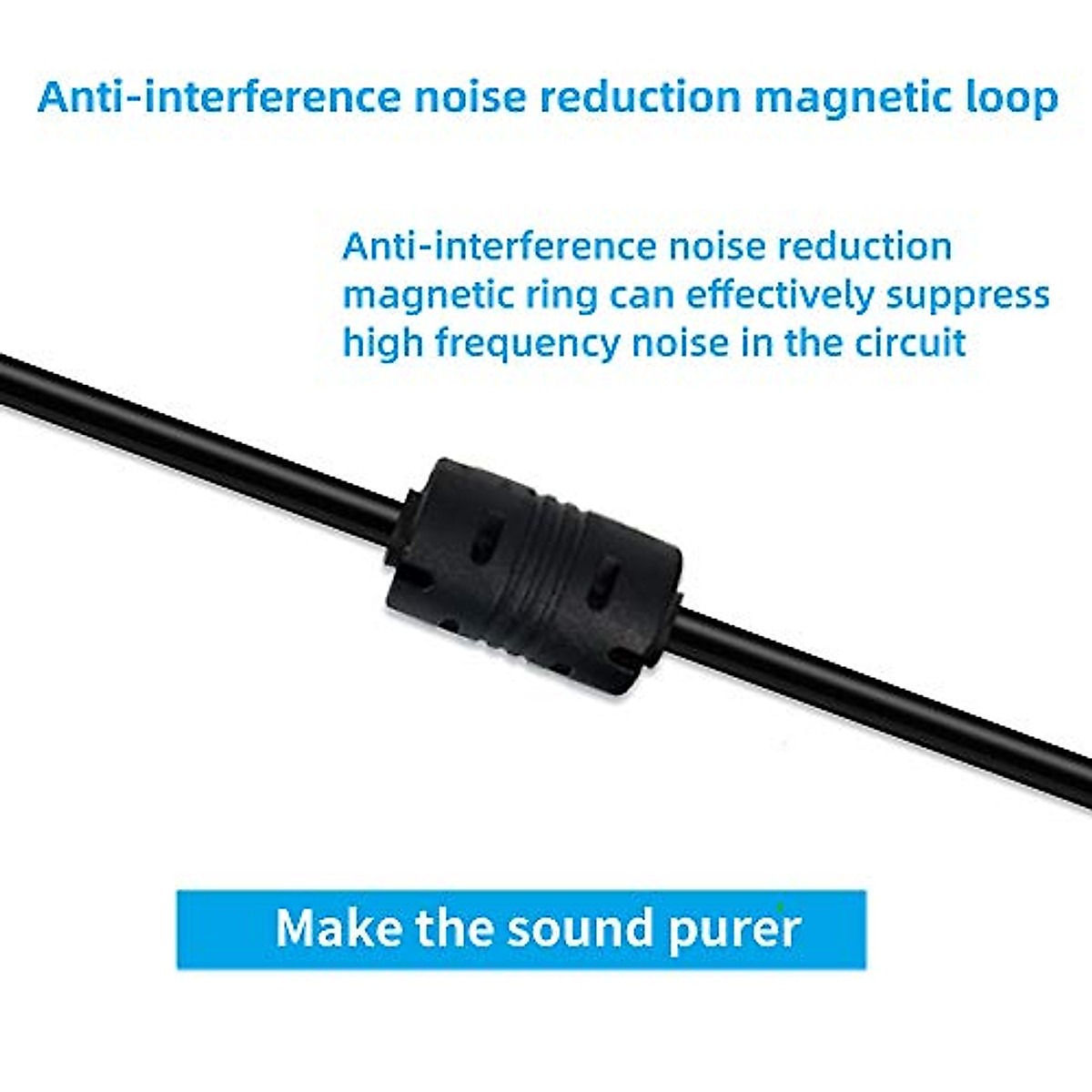 Pigtone DC 9V Guitar Pedal Power Supply AC Wall Charger Adapter 9V DC 1A 1000mA Tip Negative 5 Way Daisy Chain Pedal Cables for Most Guitar Effect Pedals