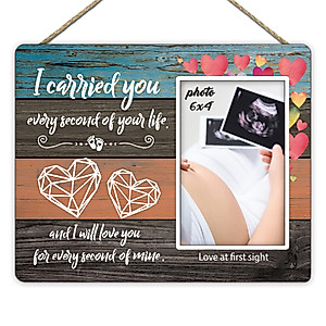 Miscarriage Picture Frames for Pregnancy Loss, Sonogram Memorial Photo Frame for Baby Loss Remembrance Keepsake - F001