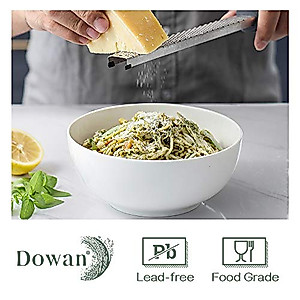 DOWAN 50oz Pasta Bowls Set of 4 + 39 oz Large Soup Bowls Set of 4