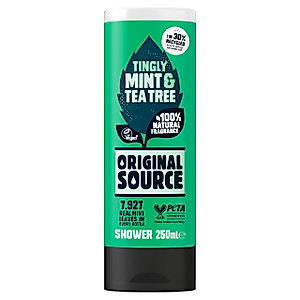 Original Source Tea Tree & Mint Shower Gel 250ml - (Pack of 6)