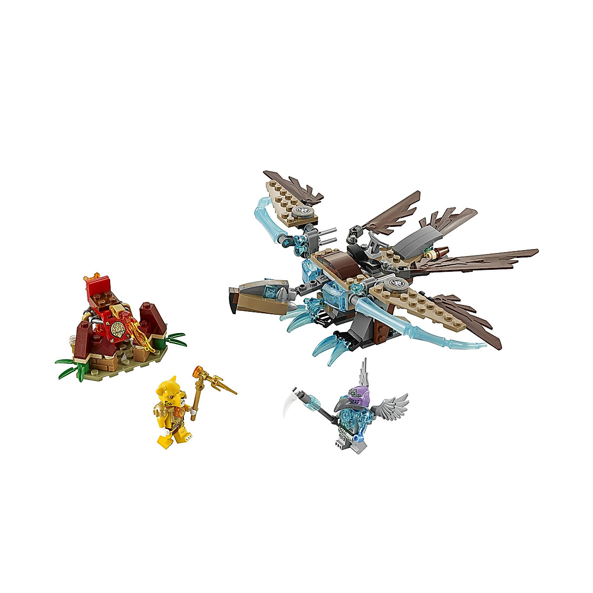 LEGO Chima 70141 Vardy's Ice Vulture Glider Building Toy