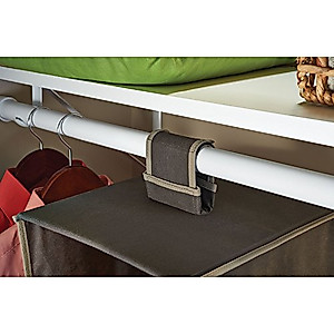 ClosetMaid 31454 8-Shelf Hanging Closet Organizer, Gray