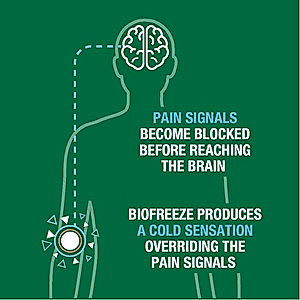Biofreeze Pain Relief Spray, Arthritis Pain Reliever, Knee & Lower Back Pain Relief, Sore Muscle Relief, Neck Pain Relief, FSA Eligible, 2 Pack (4 FL OZ Biofreeze Menthol Spray)