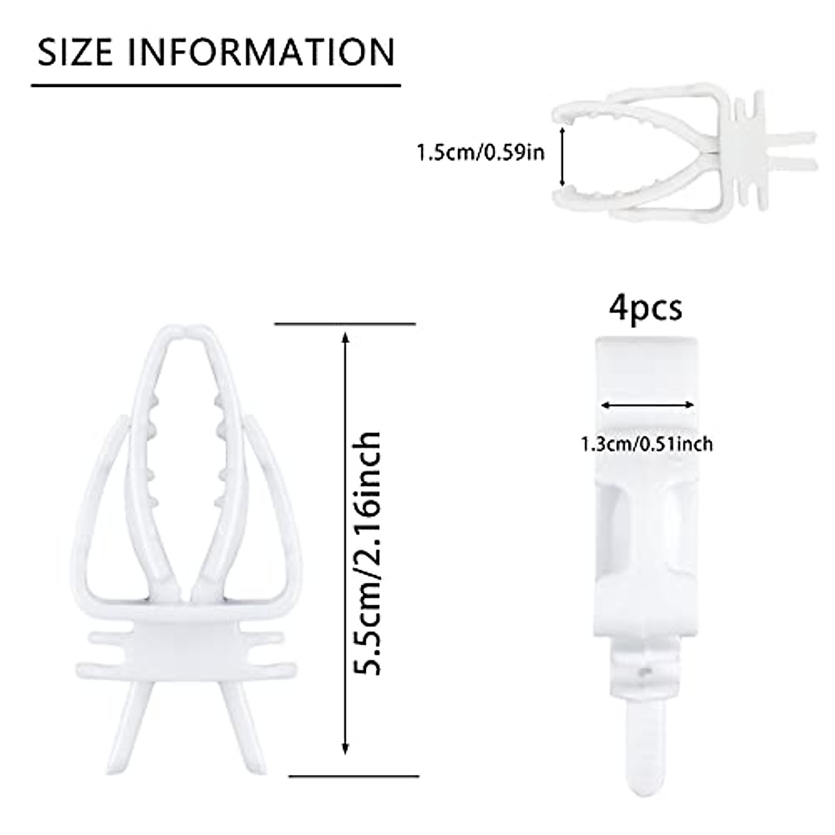 WishLotus Bird Cage Feeding Clips, 4 PCS Plastic Durable Parrot Fruit Vegetable Clips Bird Cage Food Holder Mini Bird Cage Feeder for Pet Birds and Parrot Feeding Bird Cage Accessories (A)