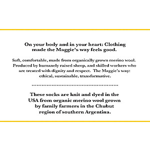 Maggie's Organic Dark Urban Hiker Crew Wool Socks (as1, alpha, l, regular, regular, Dark Purple, Large)