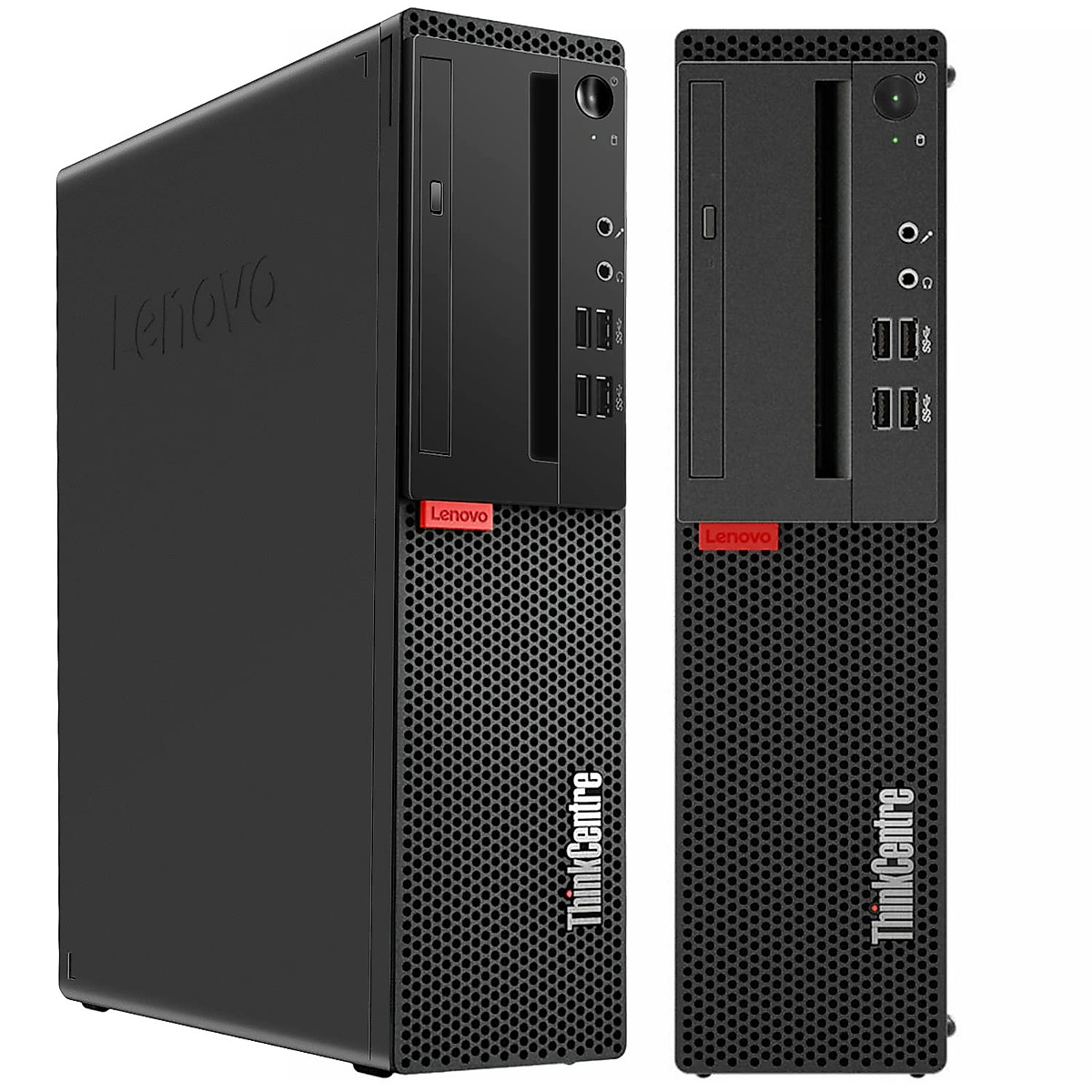 Lenovo Desktop ThinkCentre M710S SFF Computer PC, Intel i7-7700 up to 4.2GHz, 16GB RAM, 512GB NVMe SSD, 2TB Hard Drive, DVDRW, Windows 10 Pro (Renewed)