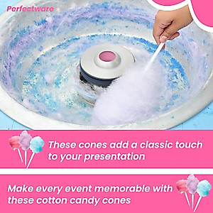 Perfectware Cotton Candy Cones 105ct