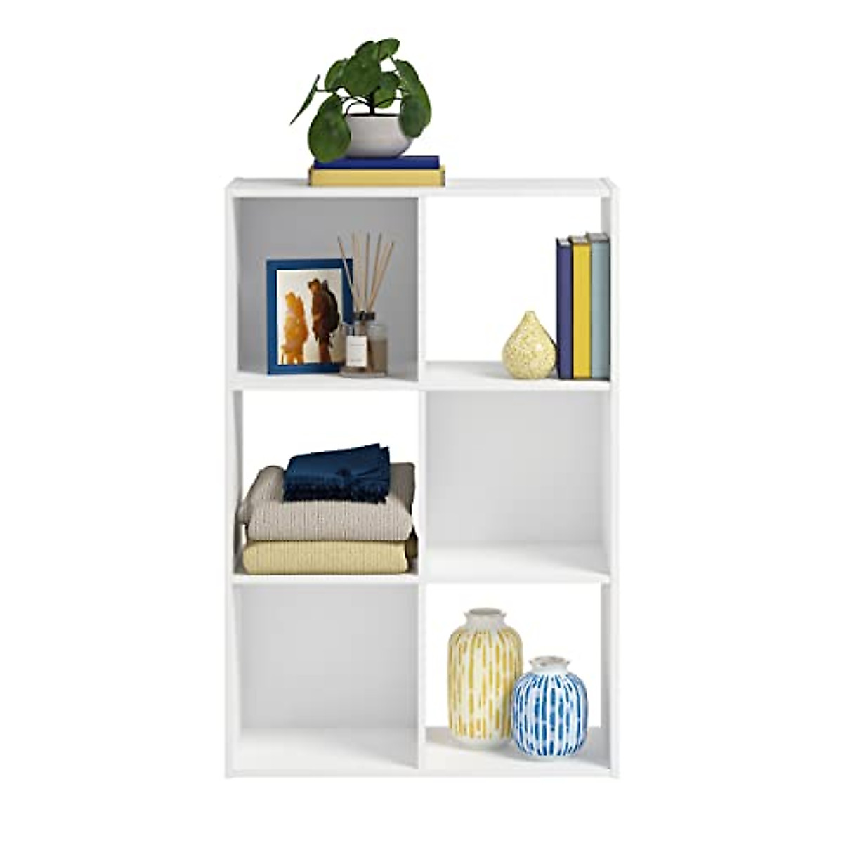 Sauder 6-Cube - 1/2" Construction, White Finish