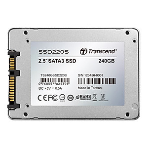 Transcend 120 GB TLC SATA III 6Gb/s 2.5" Solid State Drive (TS120GSSD220S)