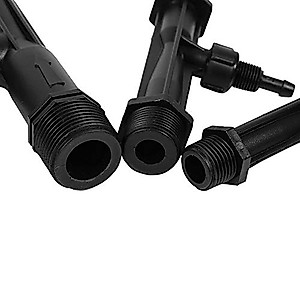 2Pcs Irrigation Venturi Fertilizer Kit, Venturi Fertilizer Mixer Injectors, Use the Siphon Principle, for Agriculture Fertilizer Irrigation, Jet Device, etc