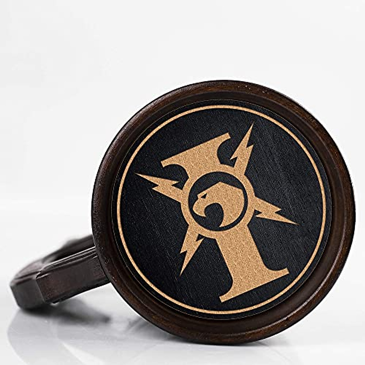 Adeptus Custodes Beer Stein, Personalized 40k Wooden Beer Mug, Custom Gamer Gift, Video Gamer Tankard, Gift for Men, Gift for Him, Geek Gift