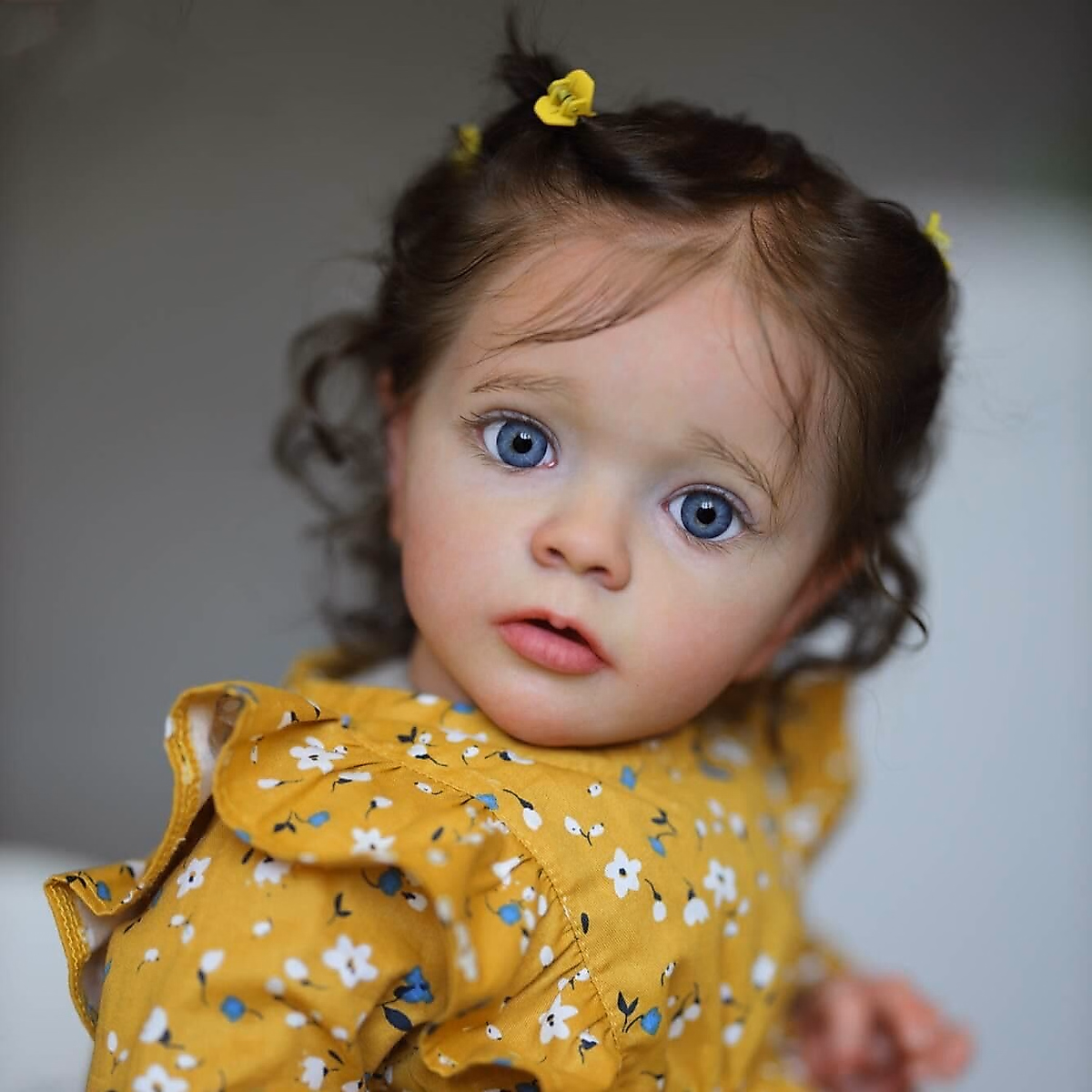 ROSHUAN Lifelike Reborn Baby Dolls Girl 24 inch Reborn Doll Vinyl Reborn Toddler Dolls Realistic Baby Dolls Girl Real Life Toddlers Reborn Baby Doll Cloth Body Kids Birthday Xmas Gift
