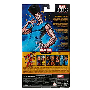 Marvel Hasbro Legends Series 6-inch Scale Action Figure Toy Marvel's Legion, Premium Design, Figure, 2 Accessories, and 1 Build-A-Figure Part
