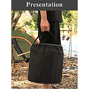 EMOT Stove Bonfire Fire Pit, Large 12.6 Inches Stainless Steel Outdoor Firepit, Smokeless, Portable Yard Natural Wood Burning Stove, No Gas Fuel Required(Give Away BBQ net and Pan Rack)