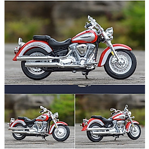 NJCORE for Yamaha Roadstar 1:18 Static Die Casting Car Collection Hobby Motorcycle Model Toys