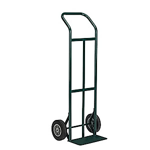 Harper Trucks K54B85C Hand Truck. Steel Frame Continuous Handle/600lb/8 Rubber Wheels
