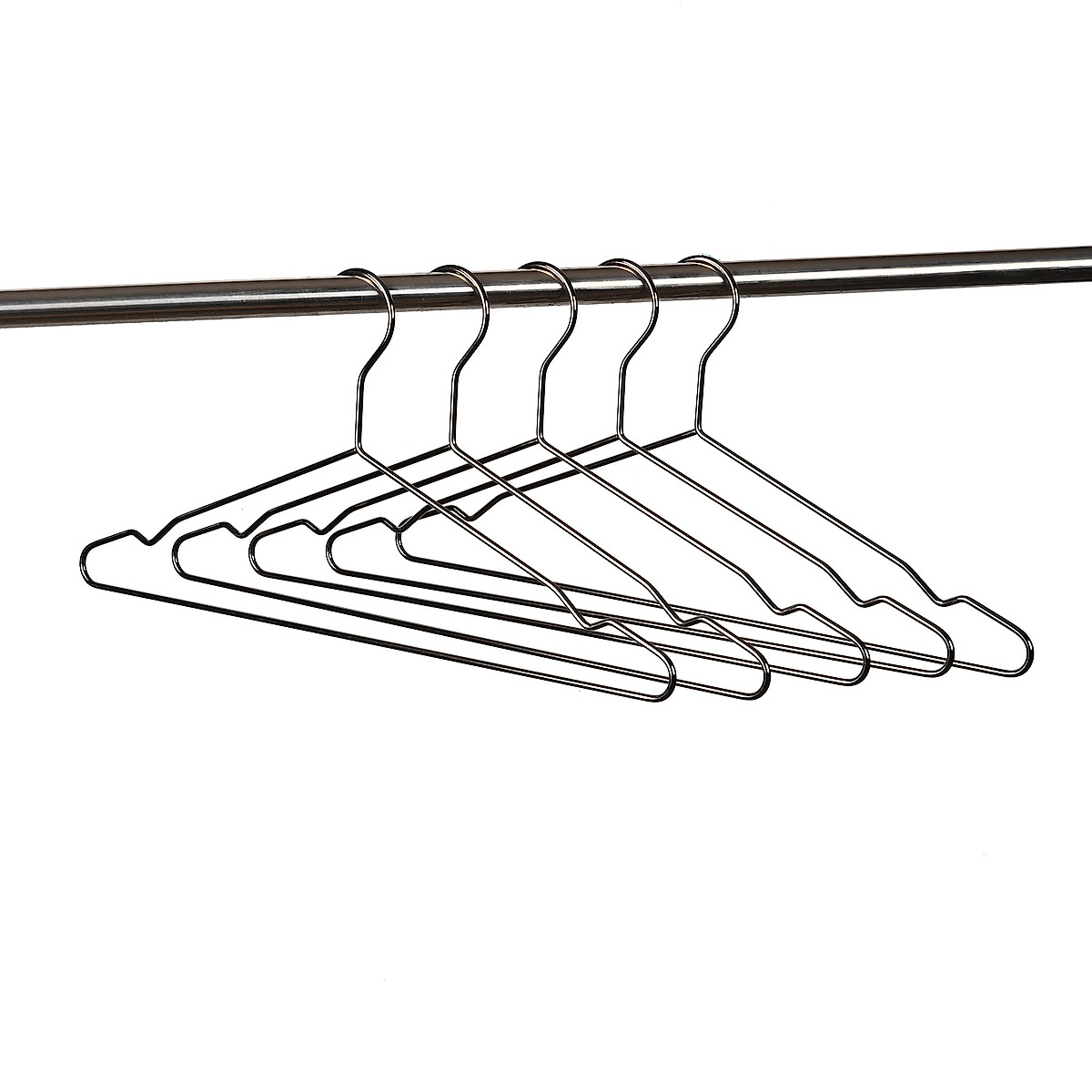 Better to U 17 Inch Metal Clothes Hanger, 4.0mm Heavy Duty Shirt Blouse Hanger for Coat Suit Bridal Boutique, Space Saving Slim Wire Hanger for Camisole Trousers Wedding Dress（Gold 36pack）