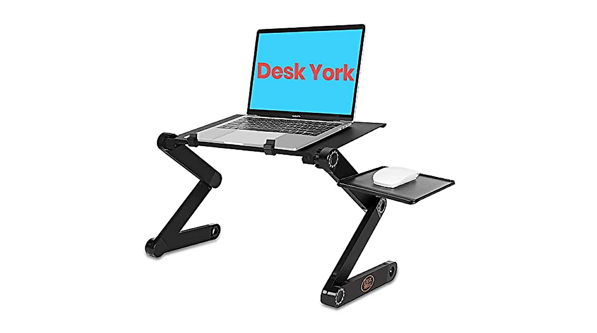 Desk York Flexible Laptop Stand for Couch & Bed - Ergonomic & Adjustable