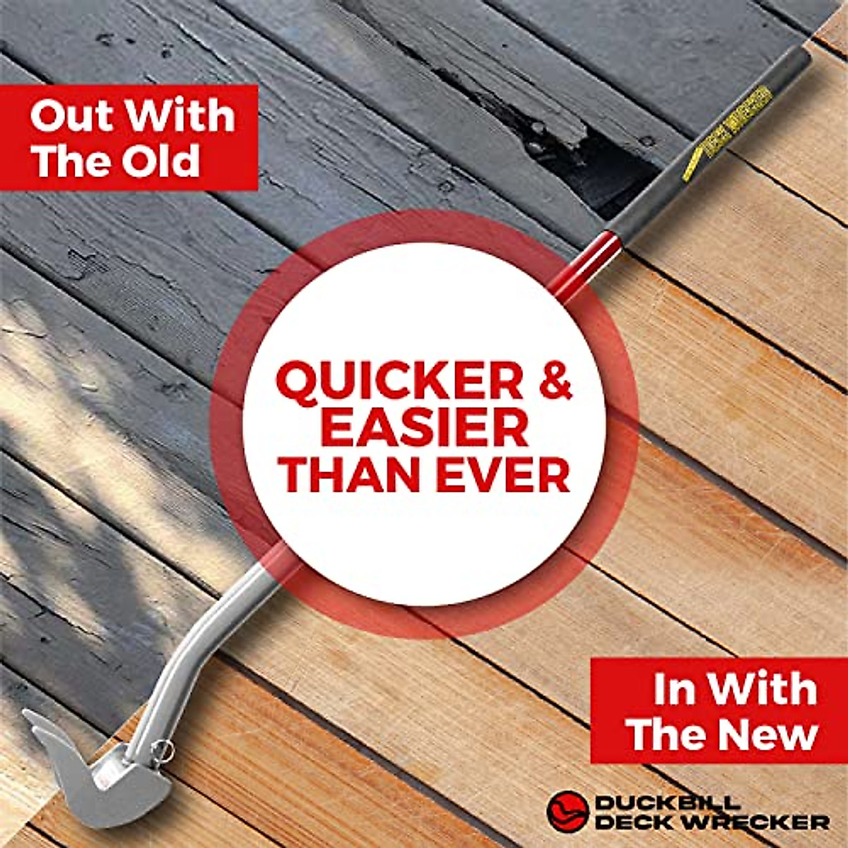Duckbill Deck Wrecker - The Original Deck and Pallet Board Removal Tool