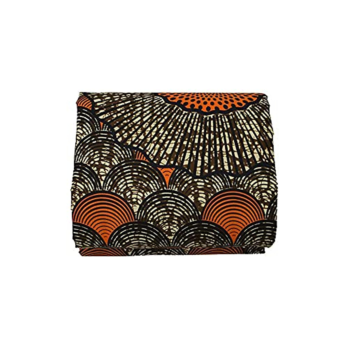 African Fabric 6 Yards BintaRealwax 100% Polyester Ankara Fabric for Party Dress 6280