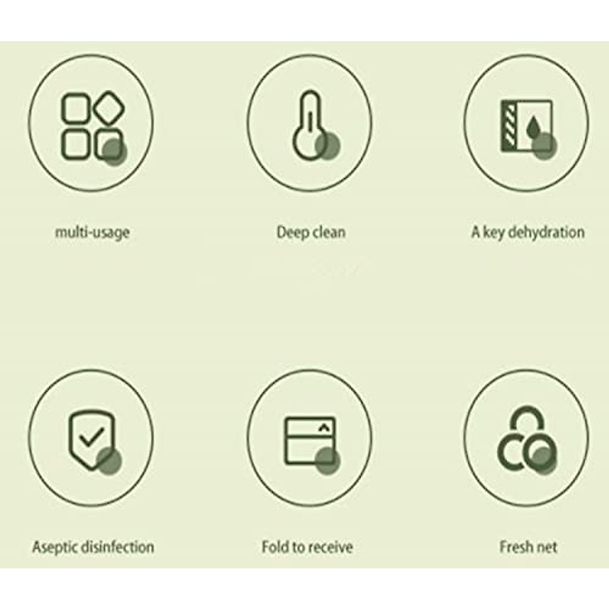 Portable Washing Machine 4.5L Mini Foldable Small Machine for Apartment, Laundry, Camping, RV, Travel, Underwear, Socks, Baby clothes Lightweight and Easy to Carry (Blue)