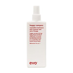 evo Happy Campers Wearable Treatment - Daily Hair Treatment to Strengthen and Protect - Reduces Frizz and Provides UV Protection - 200ml / 6.8oz