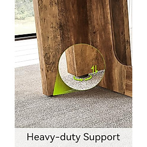 1Easylife 70.87 Inches Long Executive Desk, Brown Wooden Office Computer Desk, Industrial Simple Desk Study Writing Table, Large Workstation Business Furniture for Home Office