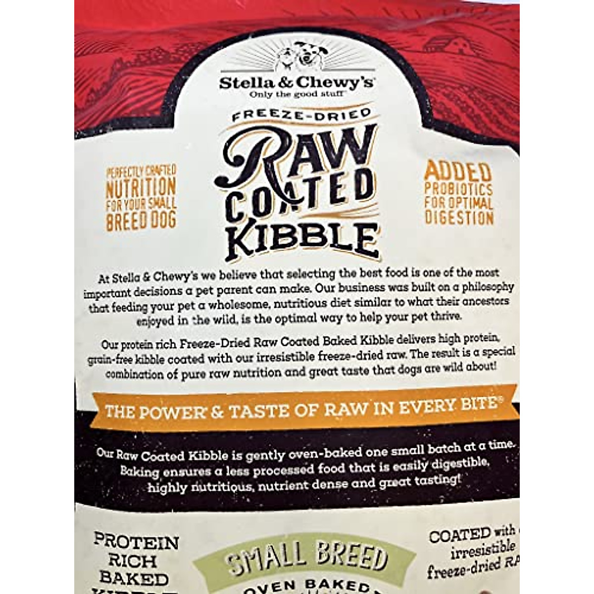 Stella & Chewy's Raw Coated Small Breed Chicken Recipe Dog Food 10lb (186011001677)