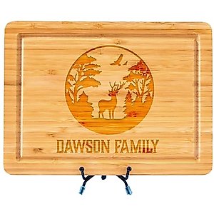 Custom Camping Cutting Board, Personalized Family Cutting Board, Camping Board Gift, Family Board Gift, Family Cheese & Charcuterie Board