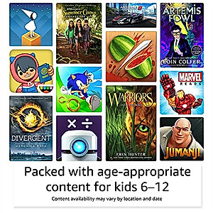 Amazon Fire HD 10 Kids Pro tablet, 10.1", 1080p Full HD, ages 6–12, 32 GB, (2021 release), named "Best Tablet for Big Kids" by Good Housekeeping, Doodle