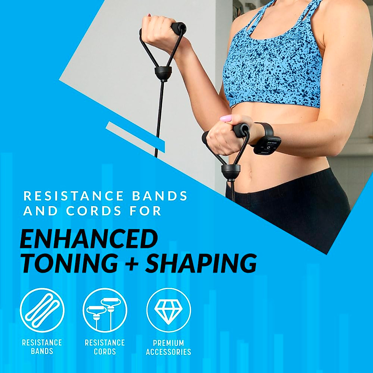 Bluefin Fitness Ultra Slim Power Vibration Plate | Innovational Vibro Shaper | 5 Programs + 180 Levels | Noiseless Home Fitness | Bluetooth Speakers| Easy Storage | Sleek & Compact Design