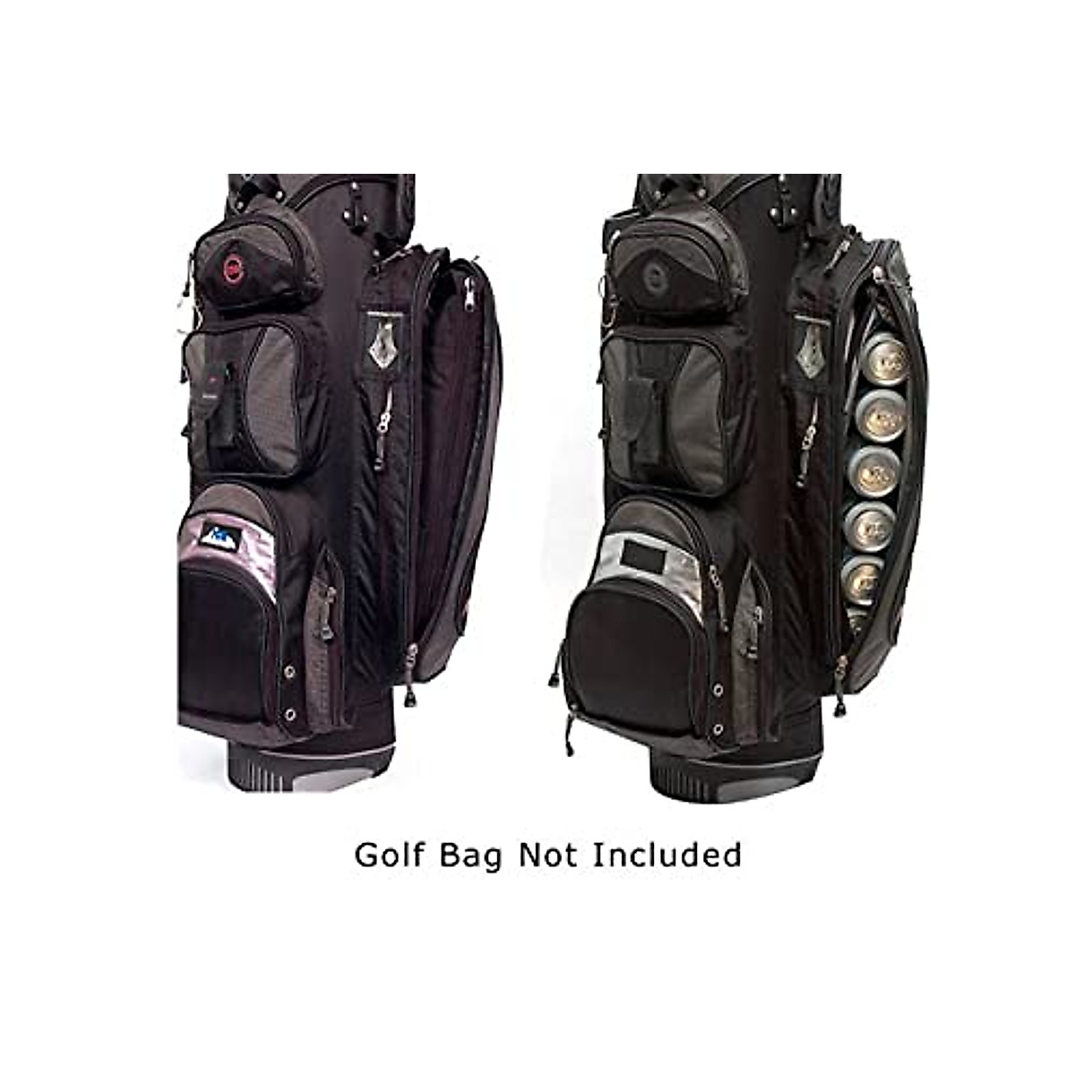 Caddy Swag Golf Bag Cooler Beer Sleeve 6 Can - Fun Golf Gifts for Men & Women - Golf Cart Cooler for Drinks, Food, General Use - Great for Golf Bag Accessories for Men, Beer Sleeve for Cans, and More