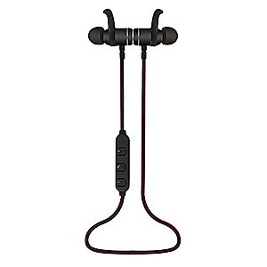 Emerson Wireless In-Ear Sweat Proof Bluetooth Earbuds Headphones with Universal Mic and Remote and Magnetic attraction ER106002