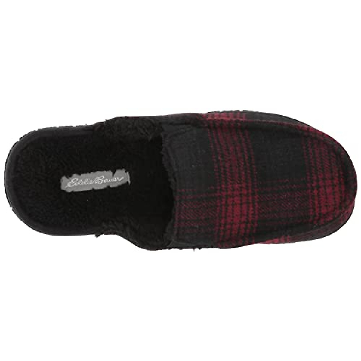 Eddie Bauer Men's Oliver Slippers | House Slippers for Men | Cushioned Footbed Lightweight Slip-On Bedroom Shoes with Rubber Outsole