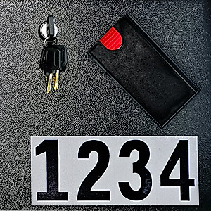 Mail Boss 7162 Metro, Black High Capacity Wall Mounted Locking Security Mailbox,Medium