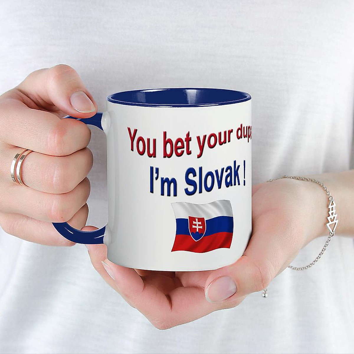CafePress Slovak Dupa 3 Mug Ceramic Coffee Mug, Tea Cup 11 oz