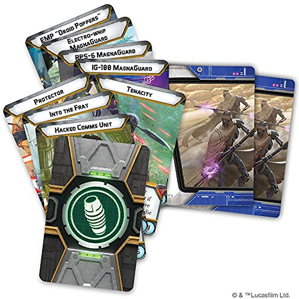 Star Wars: Legion IG-100 MagnaGuards - Tabletop Miniatures Game, Strategy Game for Kids and Adults, Ages 14+, 2 Players, 3 Hour Playtime, Made by Atomic Mass Games