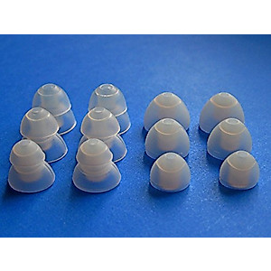 Comfortable (CL) Oval Fit Set Compatible with Klipsch In Ear Earphones - Replacement Ear Adapters Eartips Earbuds Eargels