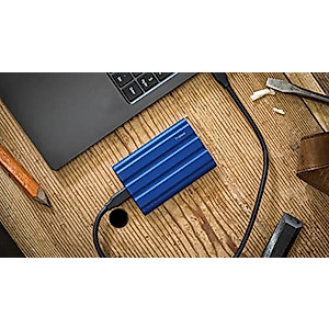 SAMSUNG T7 Shield 4TB Portable SSD - 1050MB/s, Rugged, Water & Dust Resistant, for Content Creators - Black