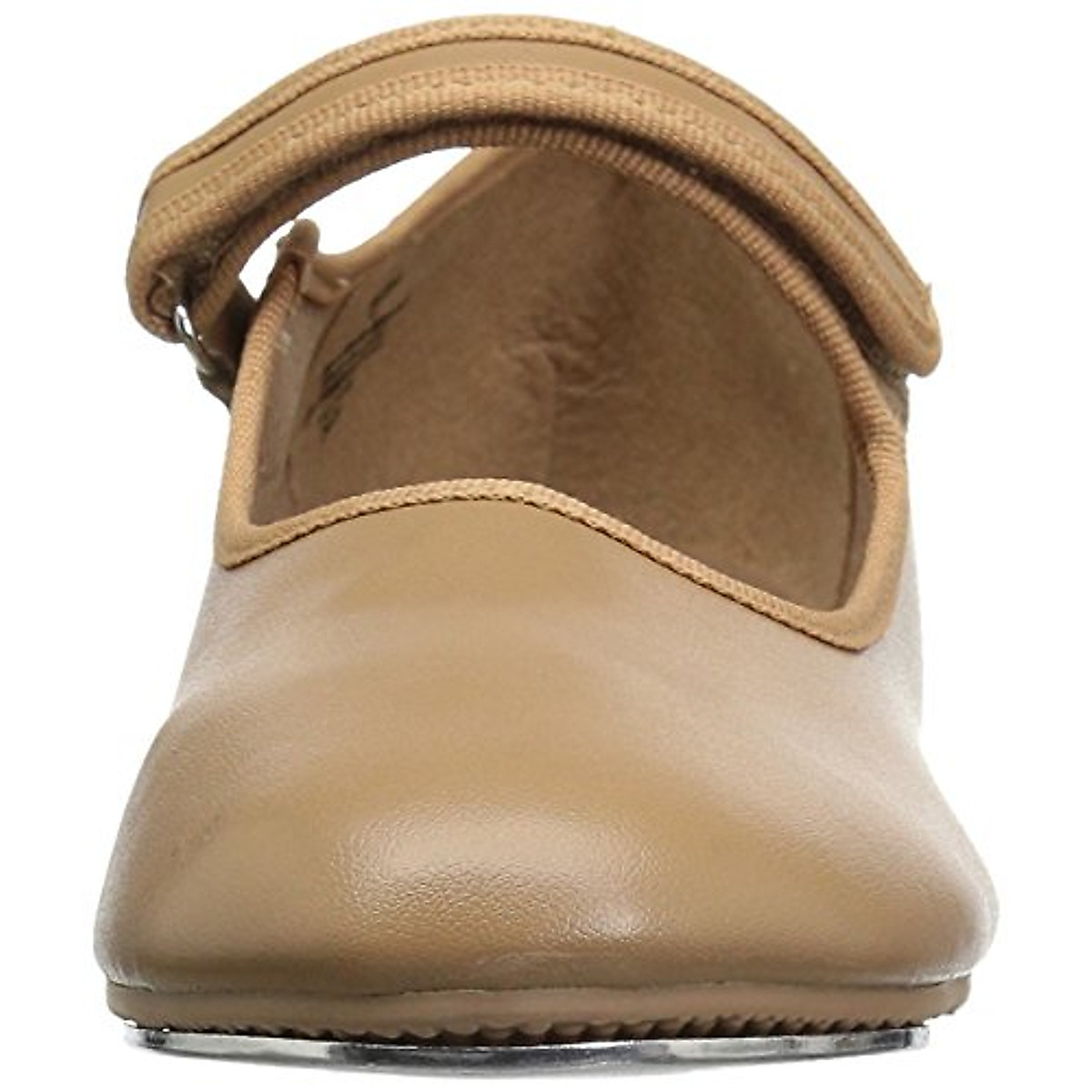 Dance Class Maryjane Tap Shoe, 8 M US Toddler, caramel