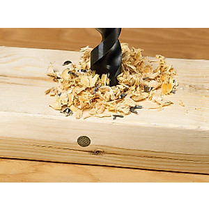 IDEAL Electrical 35-814 Nailbiter™ 7-1/2 in. Ship Auger – 7/8 in. Drill Bit w/ Dual-Helix Head, 60 deg. Angled Design