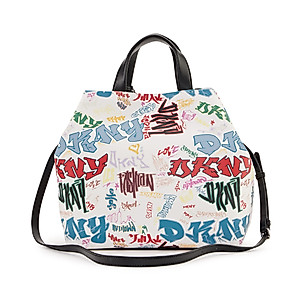 DKNY Tess Large Shopper, White Multi