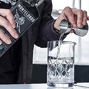 Jigger, Stainless Steel Jigger 2 oz 1 oz, Premium Vintage Double Jigger for Bartending, Cocktail Jigger Mirror Polish Finished for any Home Bar or Professional Craft Bar Setup